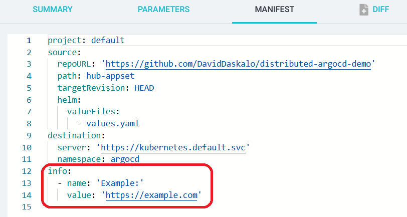 User Guide - Add extra Application info - 《Argo CD v3.2 Documentation》 - 书栈网 · BookStack